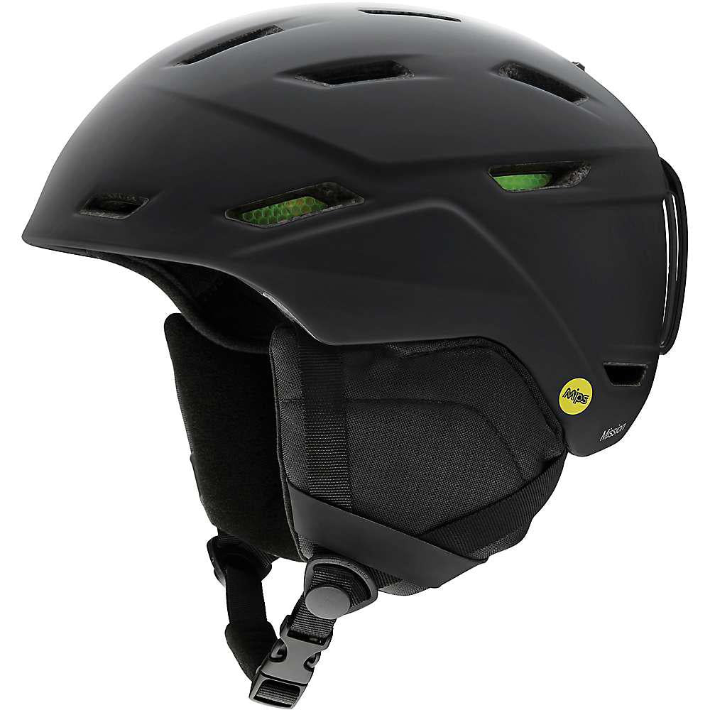 Smith Optics Mission MIPS Unisex Snow Helmet Matte Black – West End ...